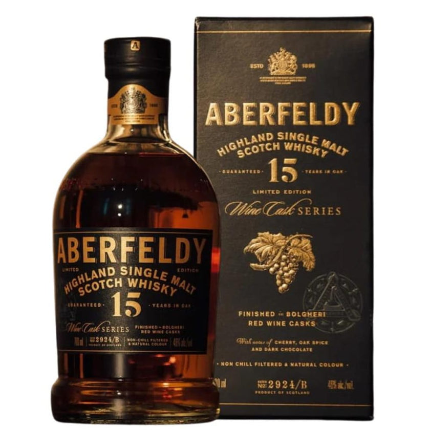 Buy Aberfeldy 15 Year Old Bolgheri Red Wine Cask – Whisky International ...