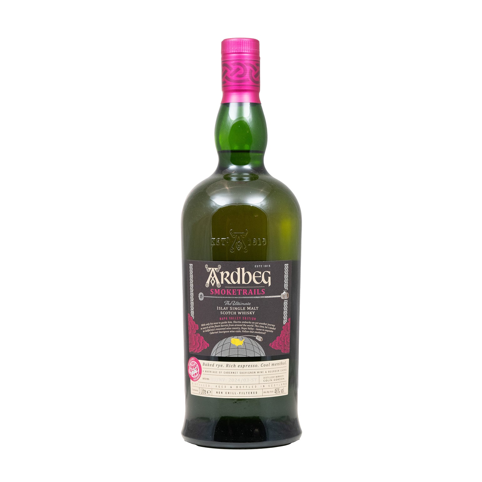 Buy Ardbeg Smoke Trails Napa Valley Edition Whisky 46% | WIO