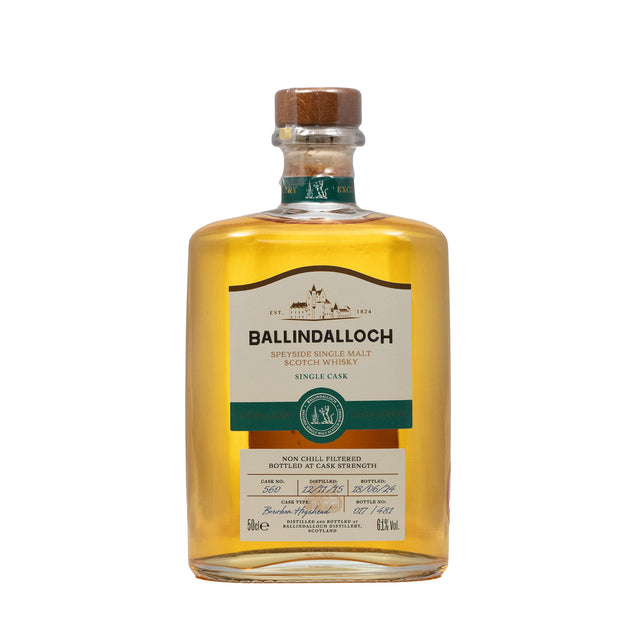 Buy Ballindalloch Distillery Exclusive Bourbon Hogshead Single Cask ...