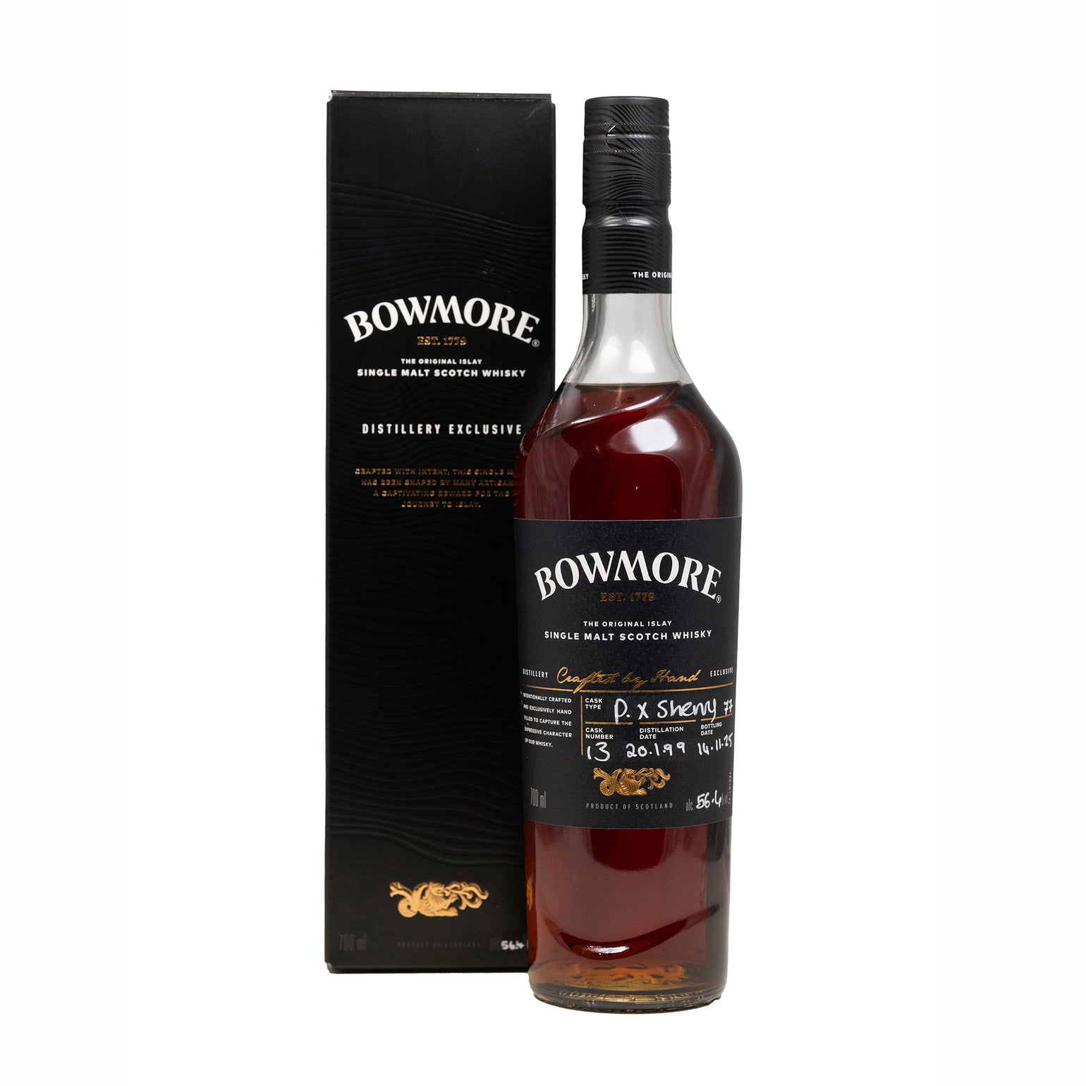 Buy Bowmore 1999 26 Year Whisky Old PX Single Cask #13 56.4% – Whisky ...