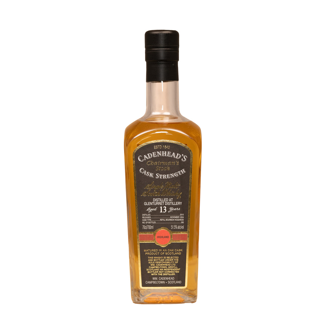 Buy Glenturret 13 Year Old Chairman's Stock Cask Strength 51.5% ...