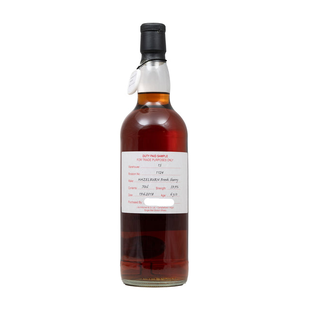 Buy Hazelburn 6 Year Old Fresh Sherry Duty Paid Sample Rotation 1124 59 ...