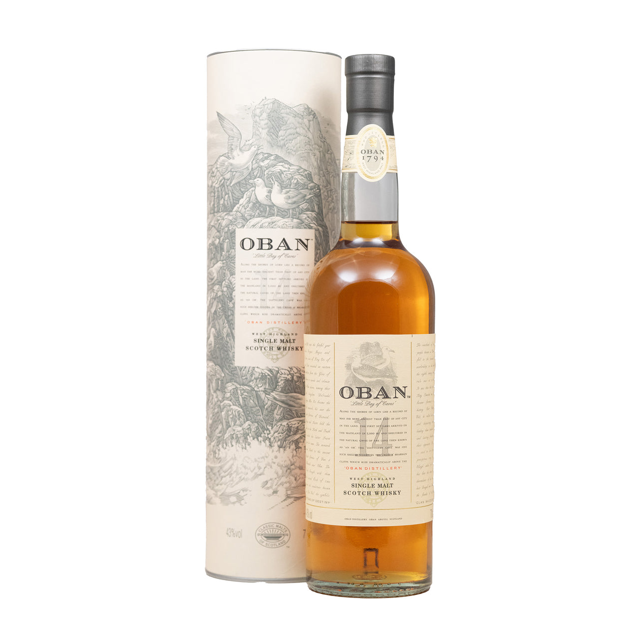 Buy Oban 14 Year Old Whisky 43% – Whisky International Online | WIO