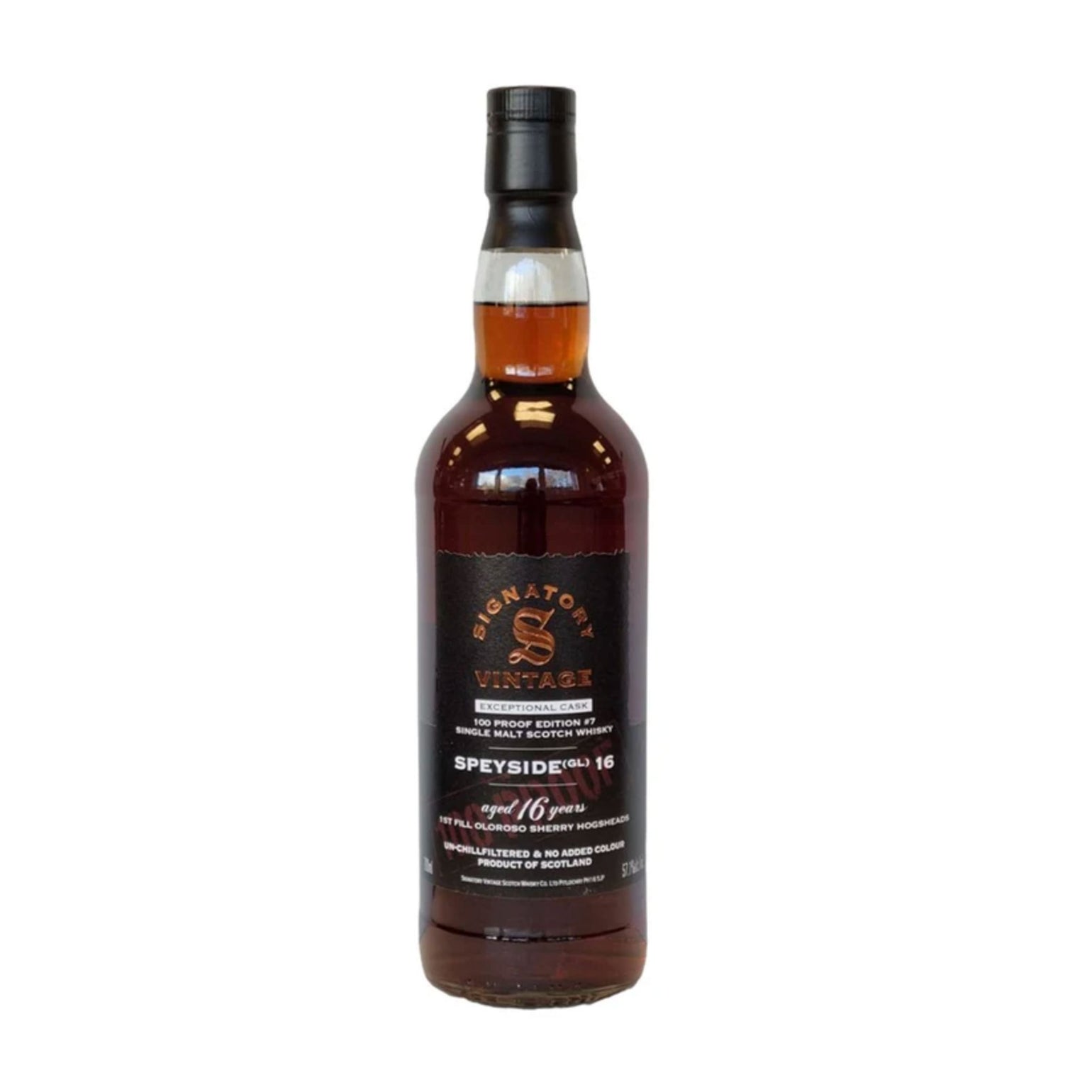 Buy Glenlivet 16 Year Old Signatory Speyside 100 Proof 57.1% – Whisky ...