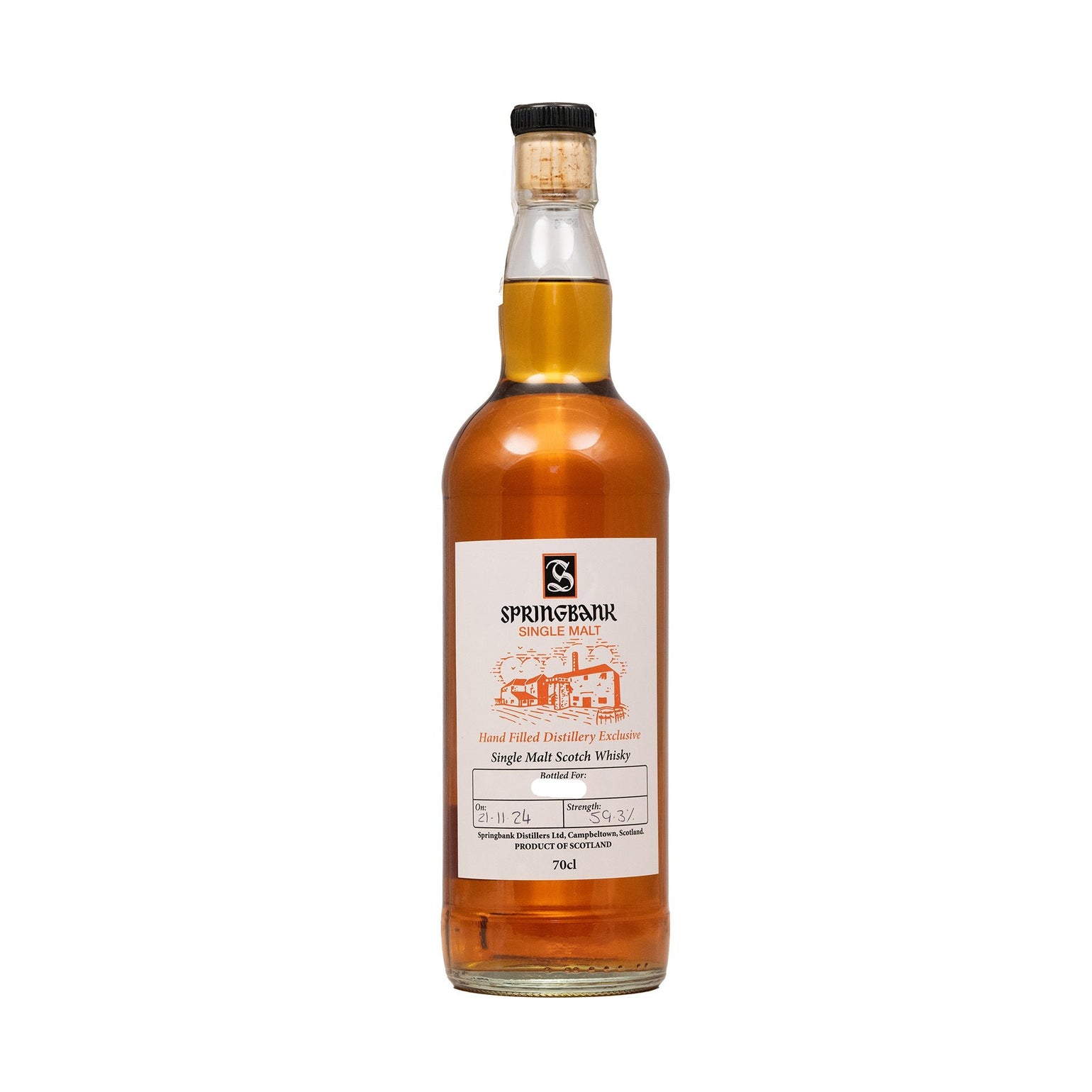 Buy Springbank Hand Filled Whisky Distillery Exclusive – Whisky ...
