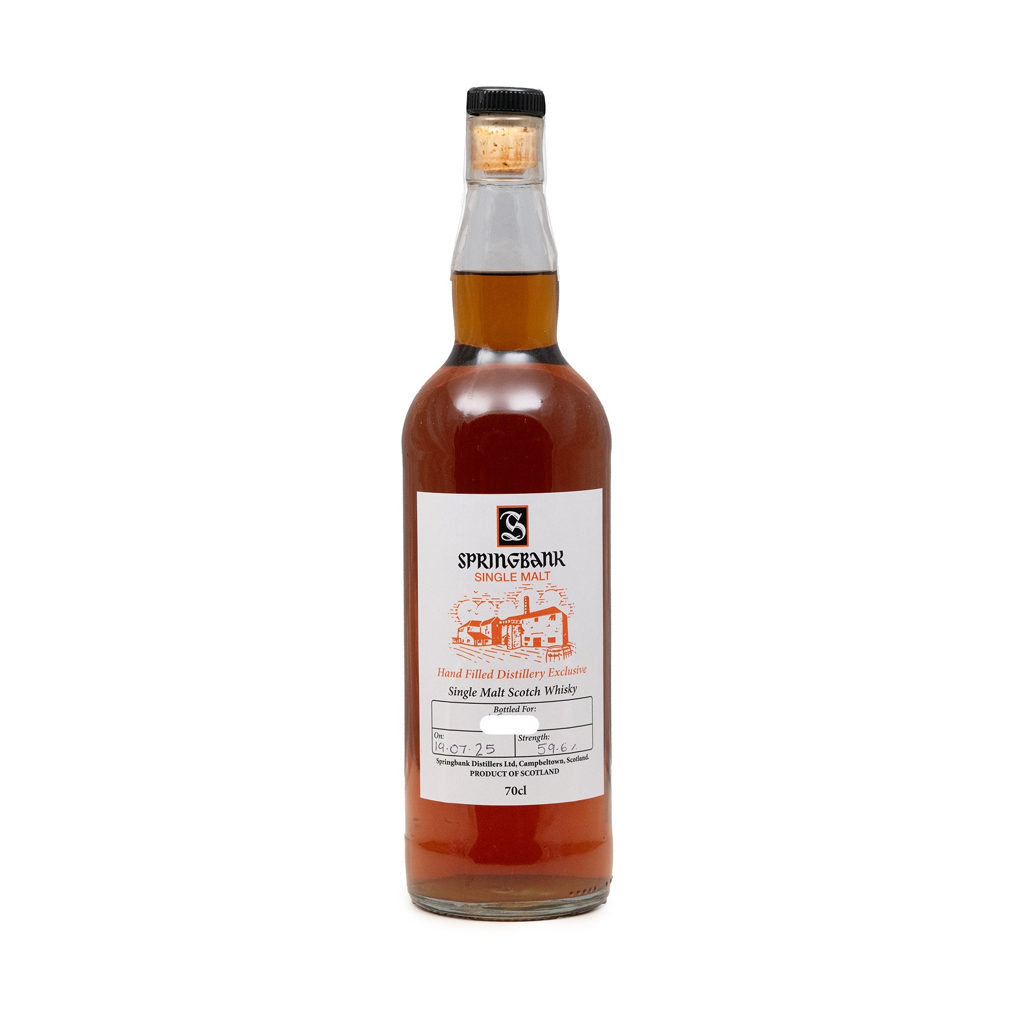 Buy Springbank Whisky Hand Filled 2025 Release 59.6% – Whisky ...