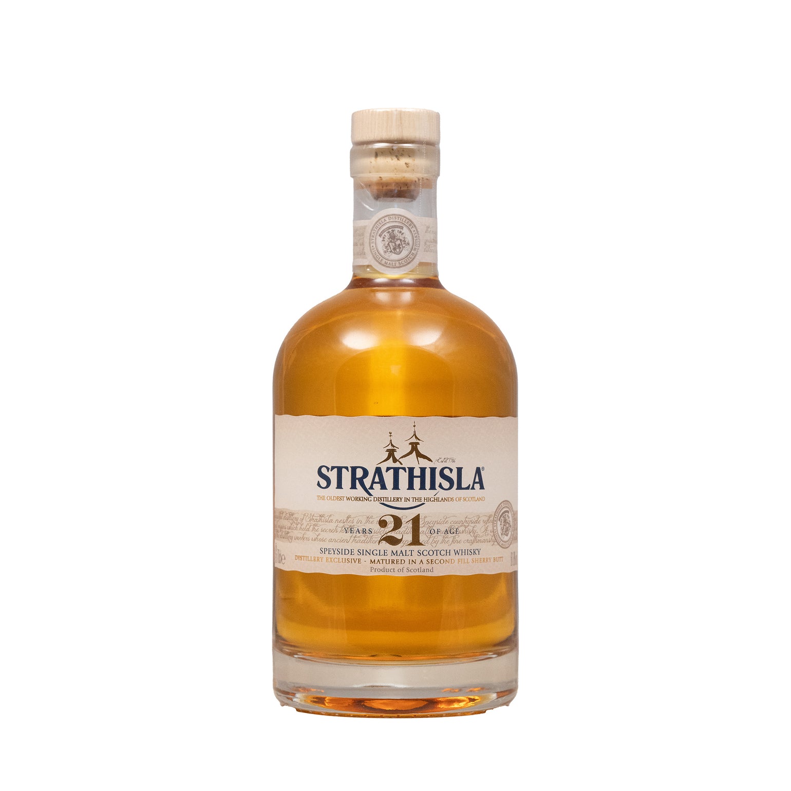 Buy Strathisla 21 Year Old Distillery Exclusive 2nd Fill Sherry | WIO