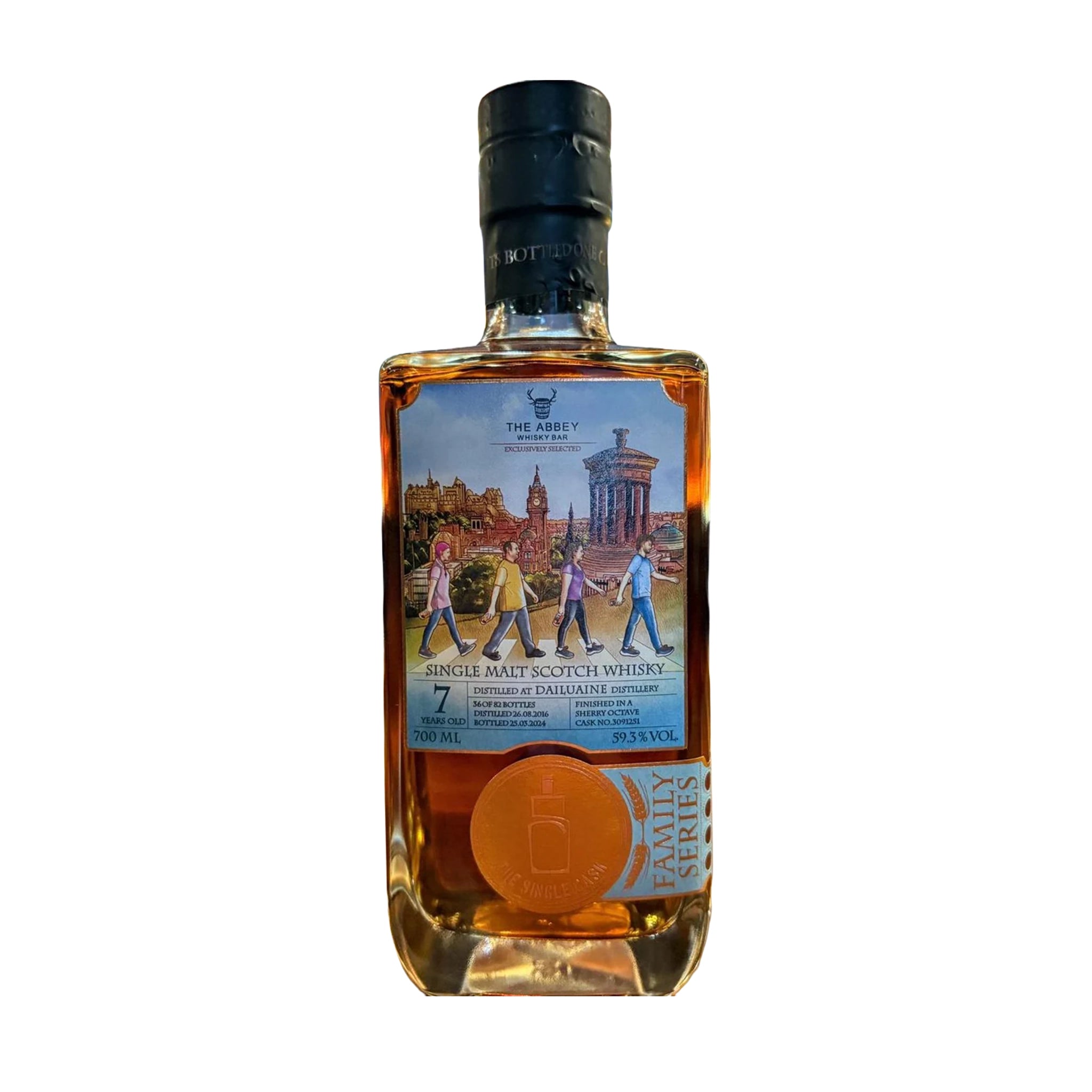 Buy Dailuaine 7 Year Old Single Malt Whisky Abbey Whisky Bar Edinburgh ...