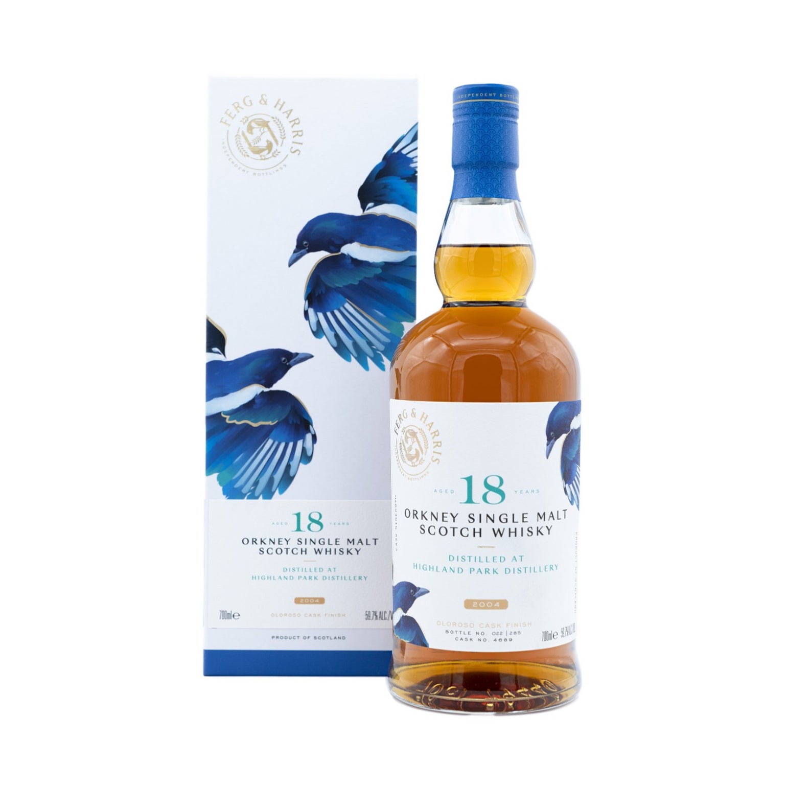 Buy Highland Park 18 Year Old Whisky Single Cask Ferg & Harris Release ...