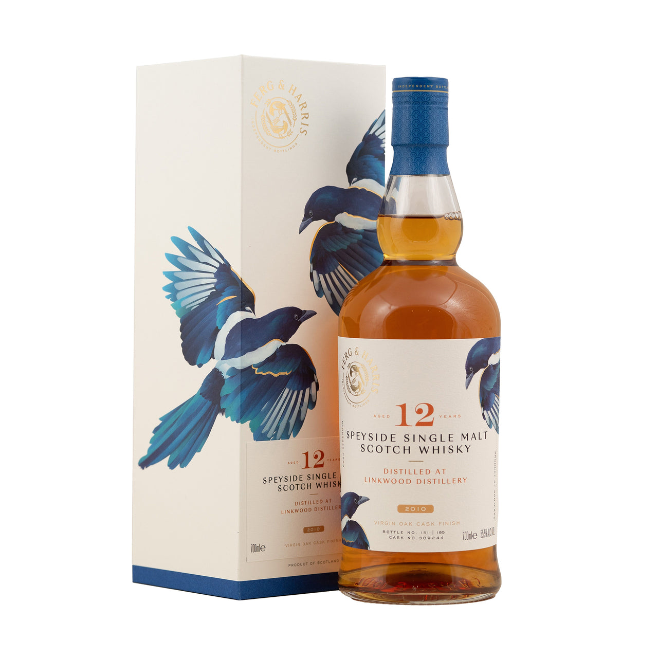Buy Linkwood 12 Year Old Virgin Oak Barrel Whisky Ferg & Harris 55.5% ...