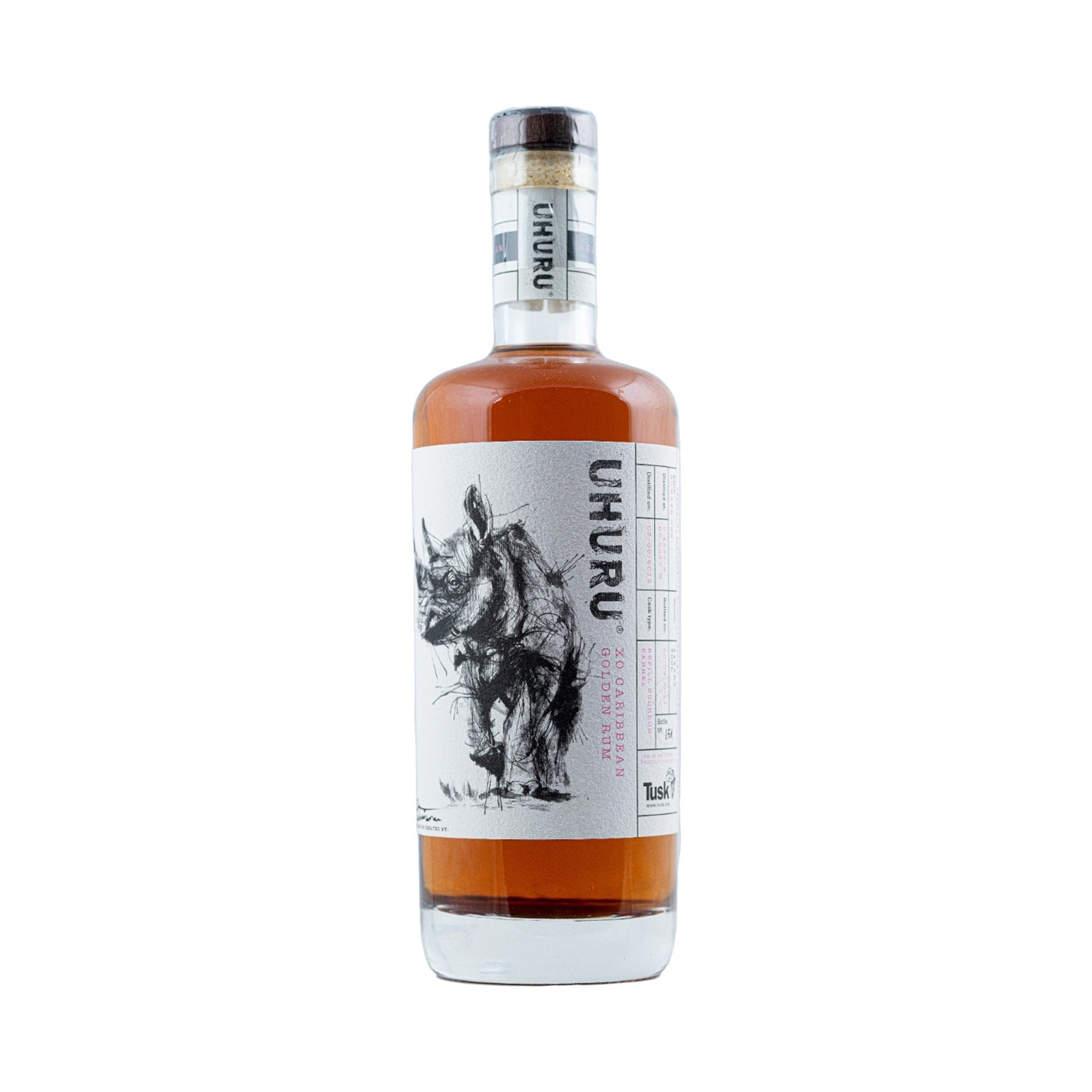 Buy UHURU XO Caribbean Golden Rum 44% – Whisky International Online | WIO